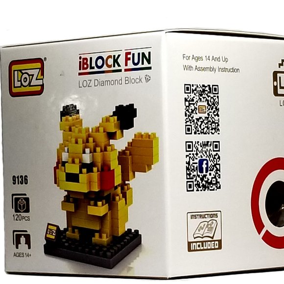 Mini Brock | Toys | Diamond Block Iblock Fun Series Pikachu 936 | Poshmark